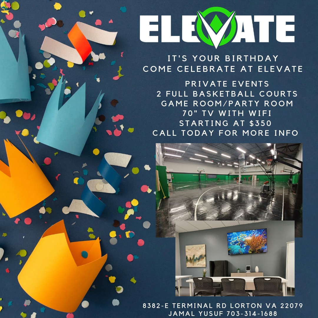 Birthday Party Reservation – Elevate Sports Training